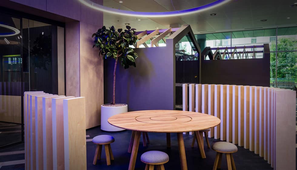 Corporate Workplace Bespoke Furniture Fit Out - J Carey Design