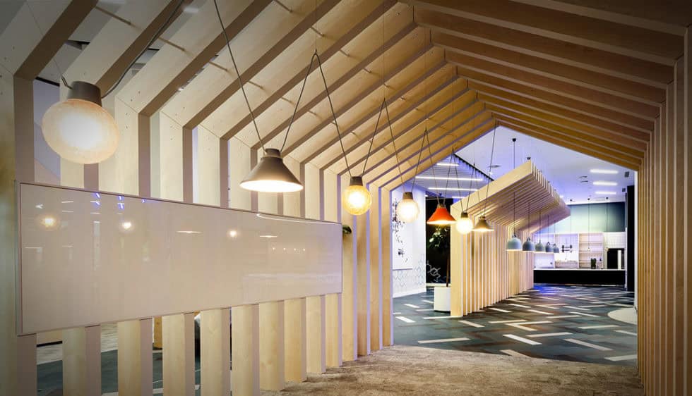 Corporate Workplace Bespoke Furniture Fit Out - J Carey Design