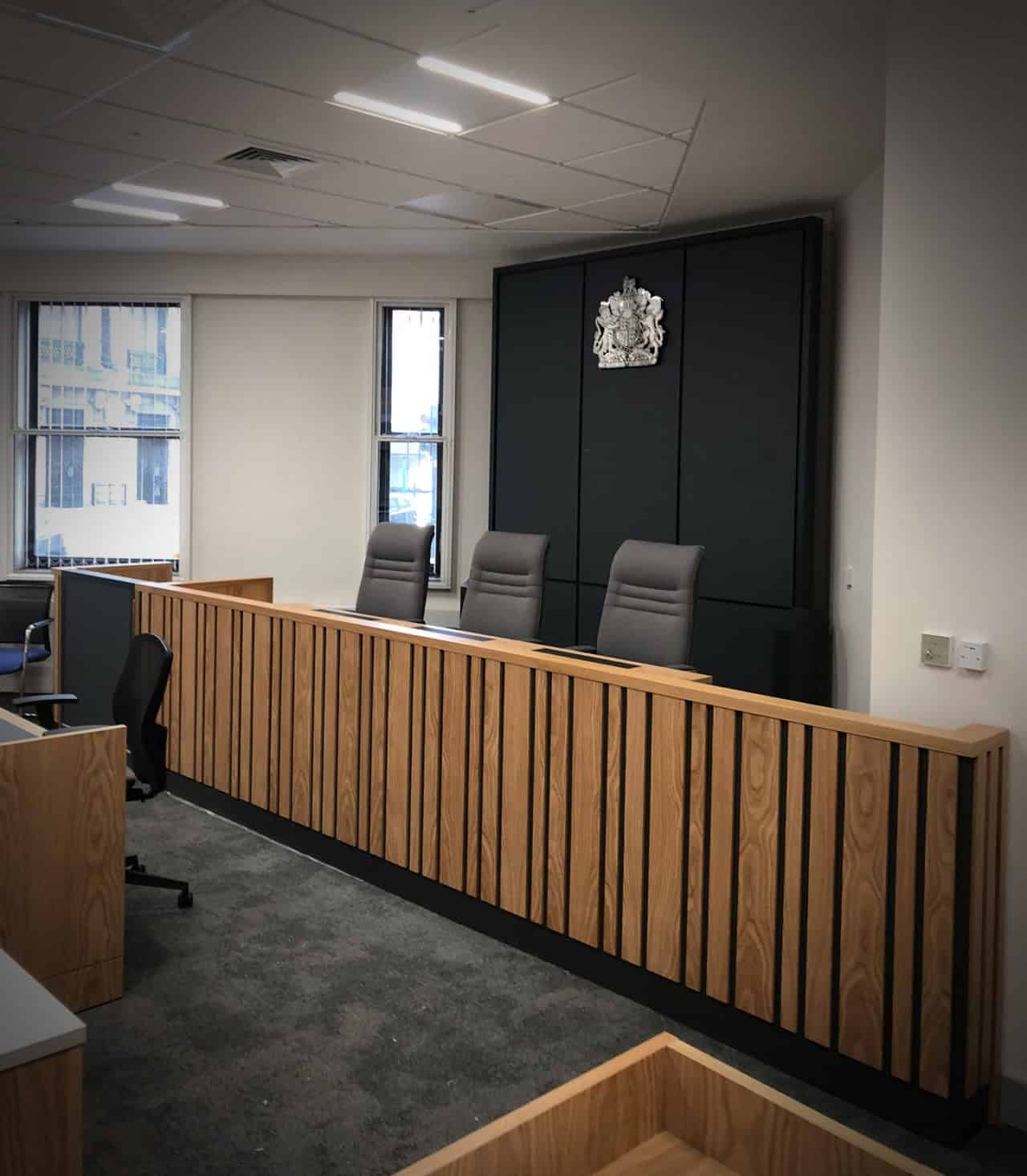Courts | Courtrooms | Courtroom Furniture Manufacturer - J Carey Design